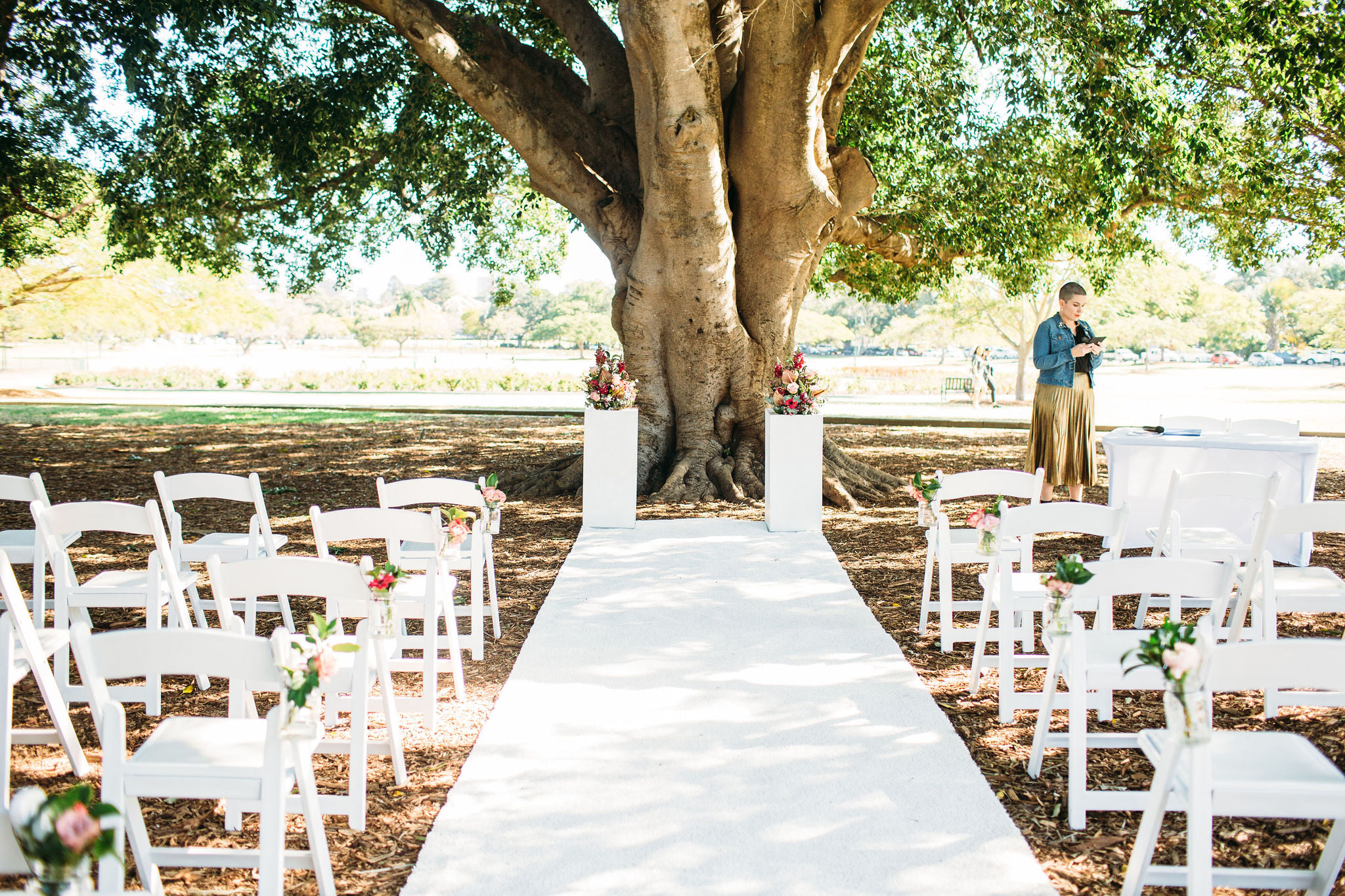 New Farm Park Weddings - With Love - Brisbane Wedding Decorators