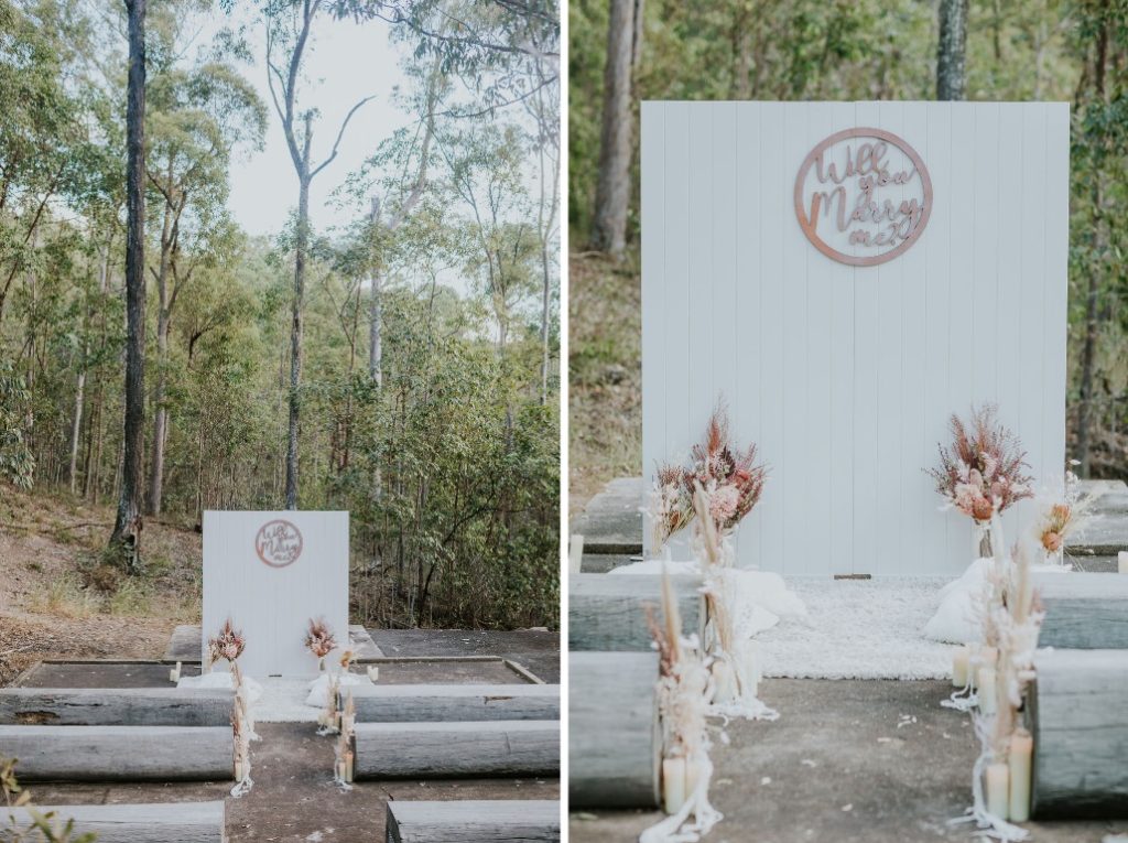 Proposal Locations - With Love - Brisbane Wedding Decorators