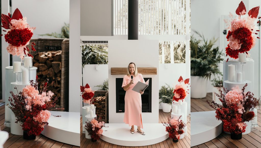 NEW: Our Chic Half-Moon Stage - A Romantic Modern Wedding Setting ...